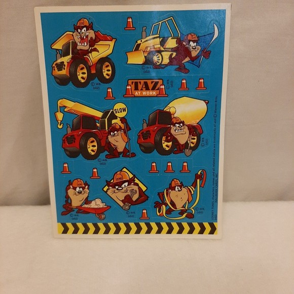 Hallmark/ Looney Tunes | Office | Looney Tunes Taz Manian Devil Sticker ...